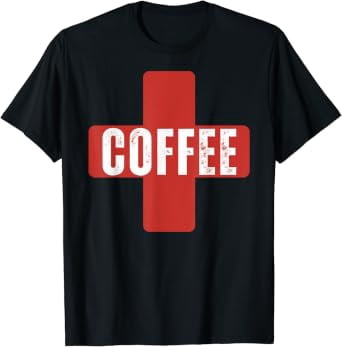 Coffee Medical Symbol T-Shirt - Walmart.com