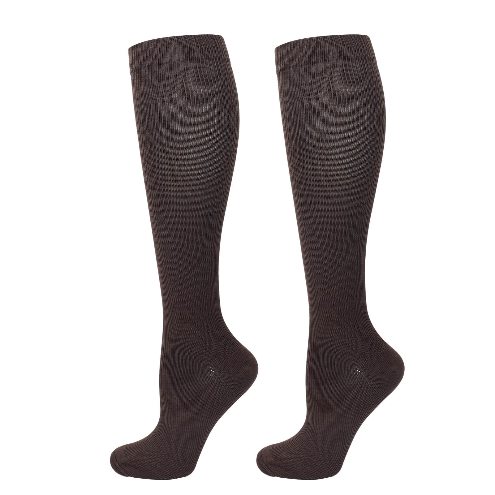 Coffee Men'S Antiflex Compression Sports Socks Casual Solid Running ...