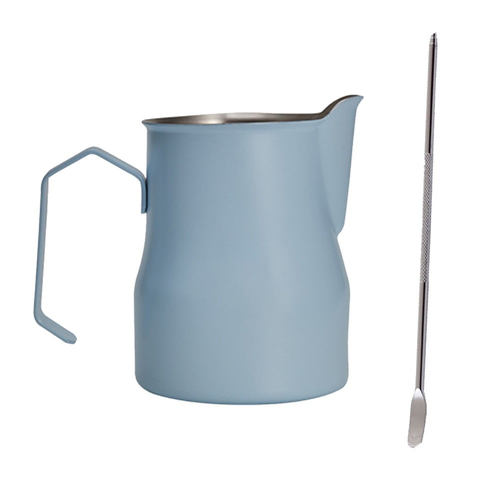 Coffee Milk Frothing Pitcher 450Ml Espresso Steaming Pitcher Stainless ...