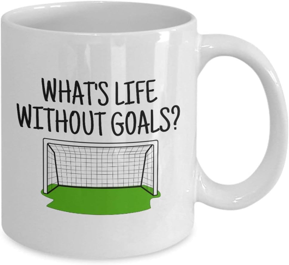 Coffee Mug 11OZ- Funny Soccer Coffee Mug Soccer Player Gift What's Life ...