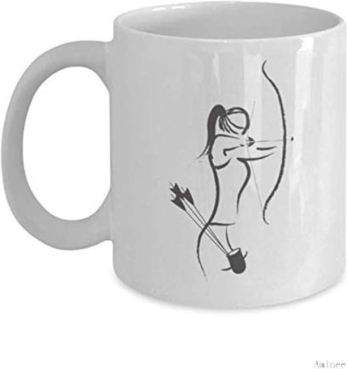 Coffee Mug 11oz-Coffee k Reusable Cups Female Recurve Archery Cup ...