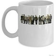 Coffee Mug 11oz-Coffee k Reusable Cups The Walking Dead Cast Cup (White ...