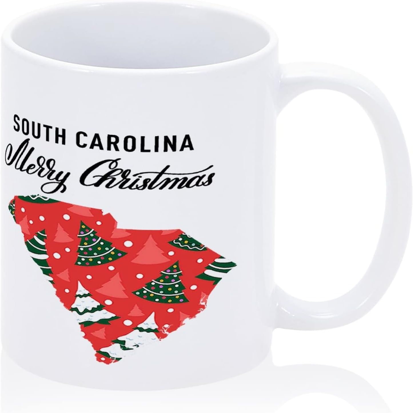 Coffee Mug 11oz South Carolina Coffee Mug US State Map Ceramic Mug ...