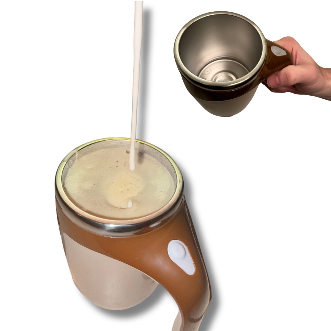 Coffee Mug Automatic Self Stirring Portable Electric Cup Tumbler USA ...