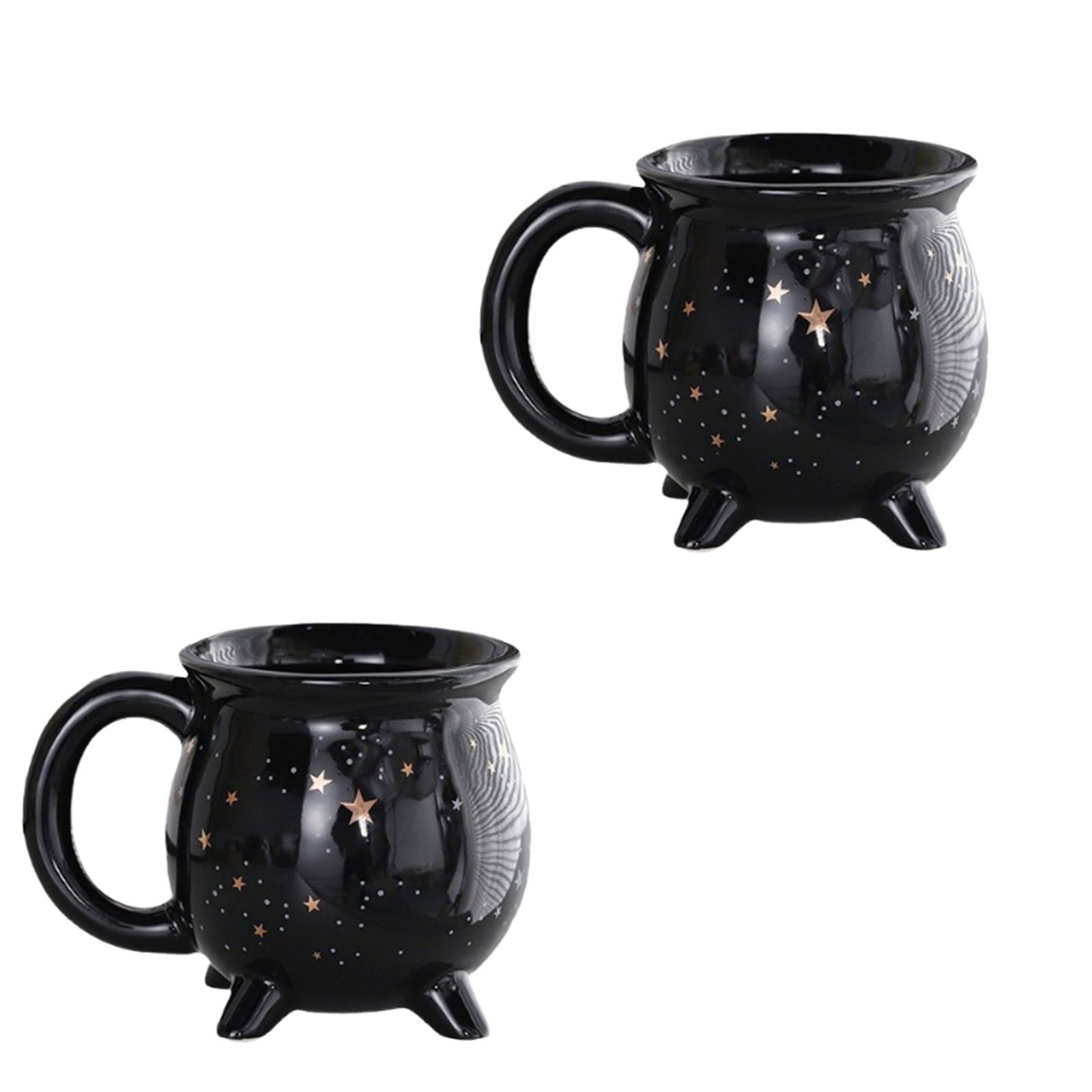 Coffee Mug Black Ceramic Witch Mugs, Adorable Sorceress’s Potion Themed ...