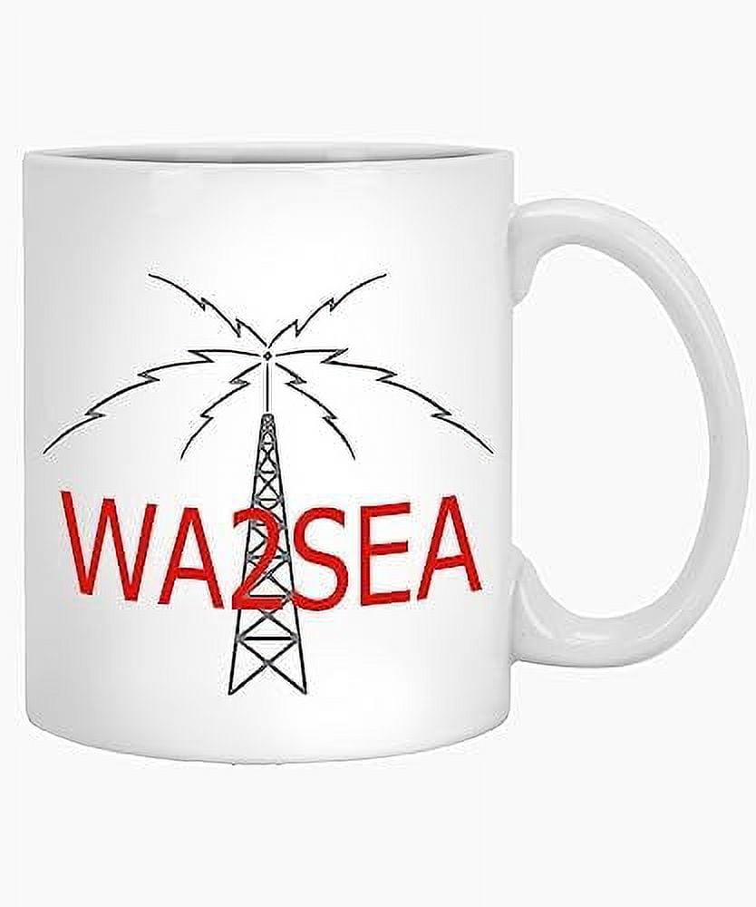 Coffee Mug Ham Radio Mug with Your Call Sign - Walmart.com