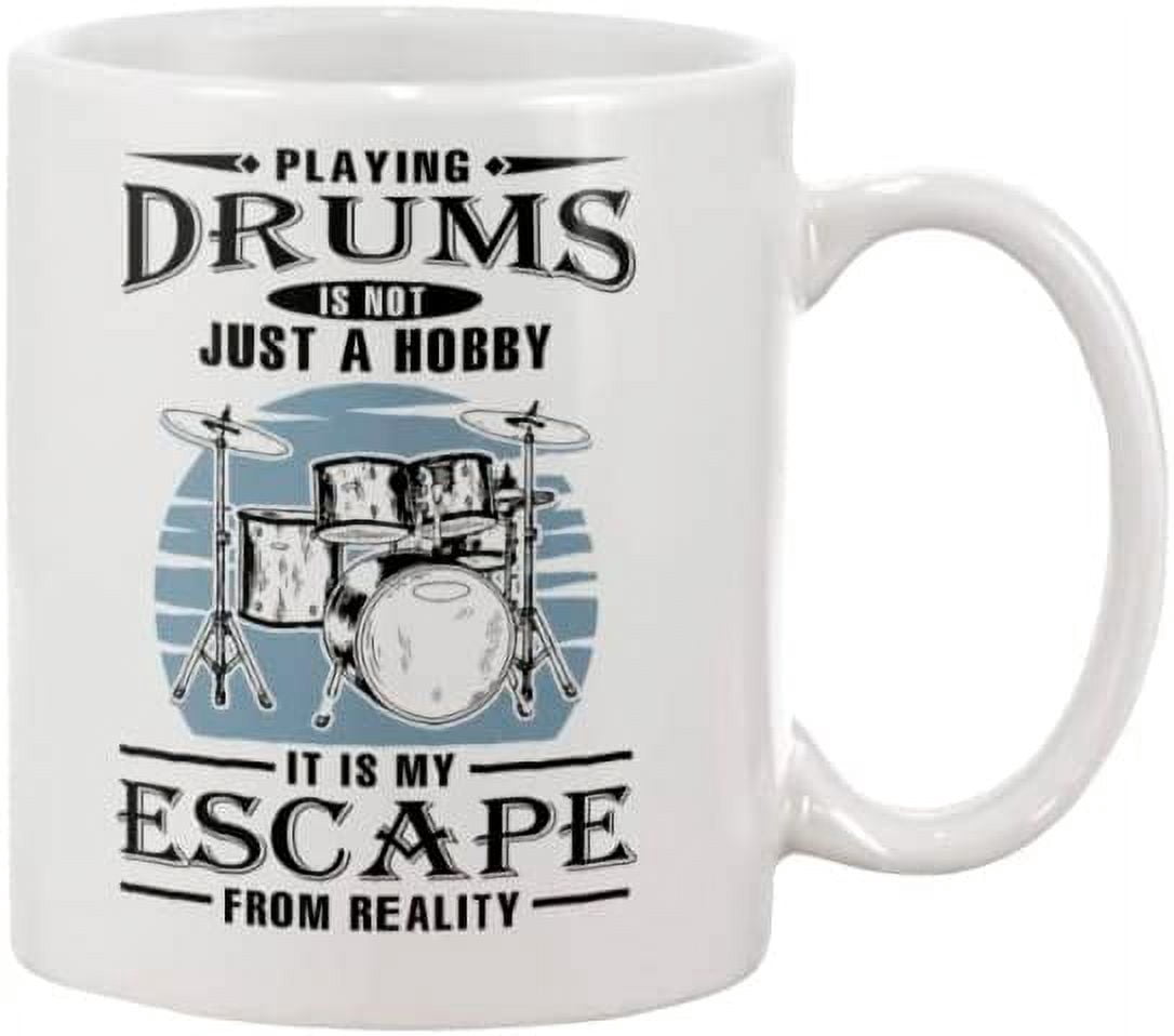 Coffee Mug For Men Drum Lovers From Family Friends Kids Gifts For ...