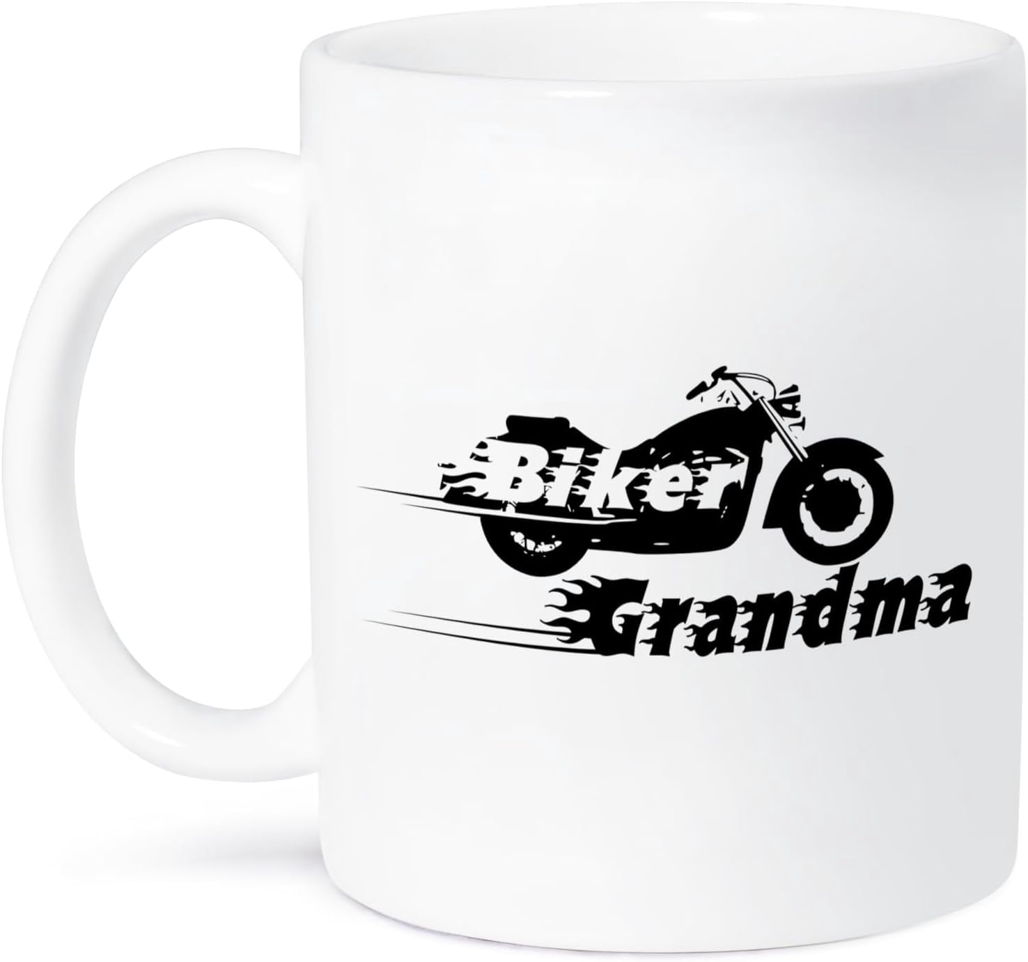 Coffee Mug, Size - 15oz - Biker Grandma. motorbike motorcycle grandmom ...