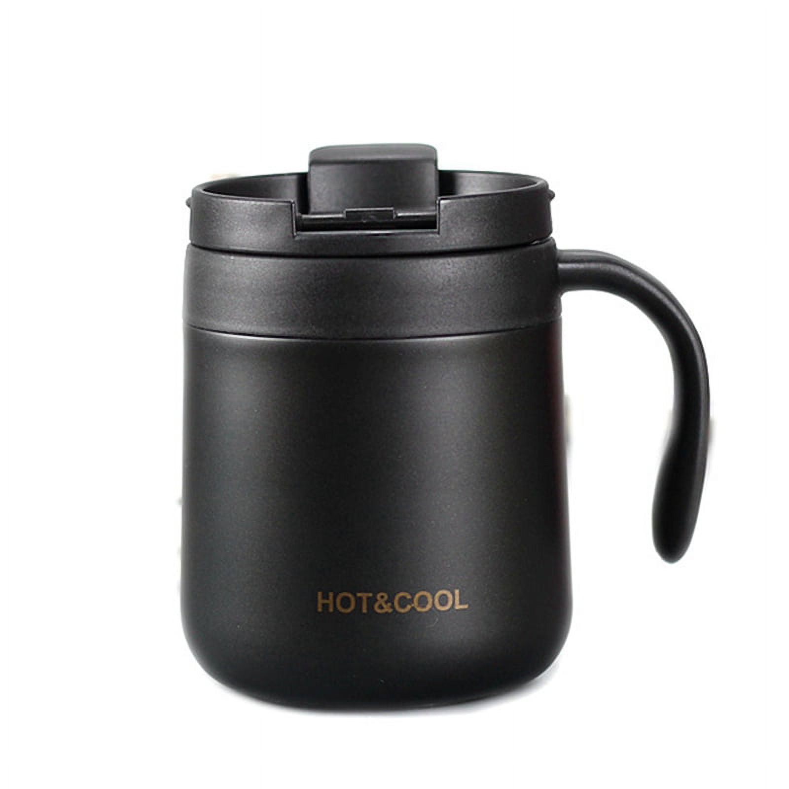 Coffee Mug Thermal Double-Walled Stainless Steel Drinking Cup with ...