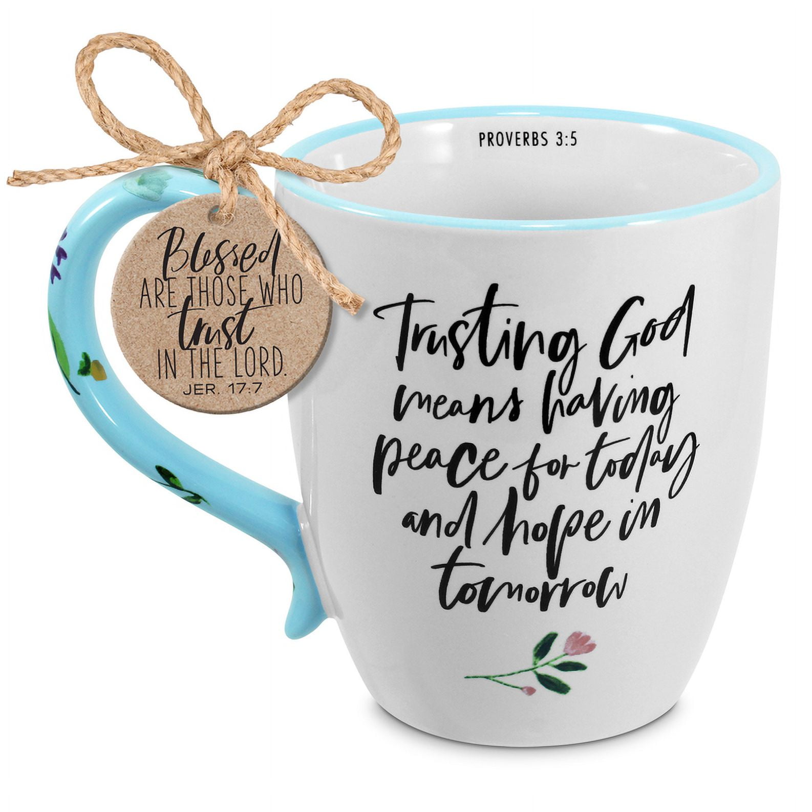 Coffee Mug Trusting God Peace Hope 19 Oz - Walmart.com