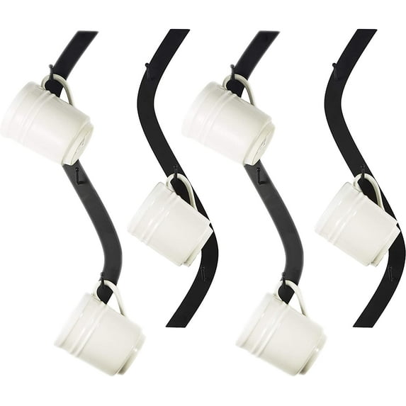 Coffee Mug Wall Rack - Metal Mug Racks for Wall - Unique S Curve Design ...