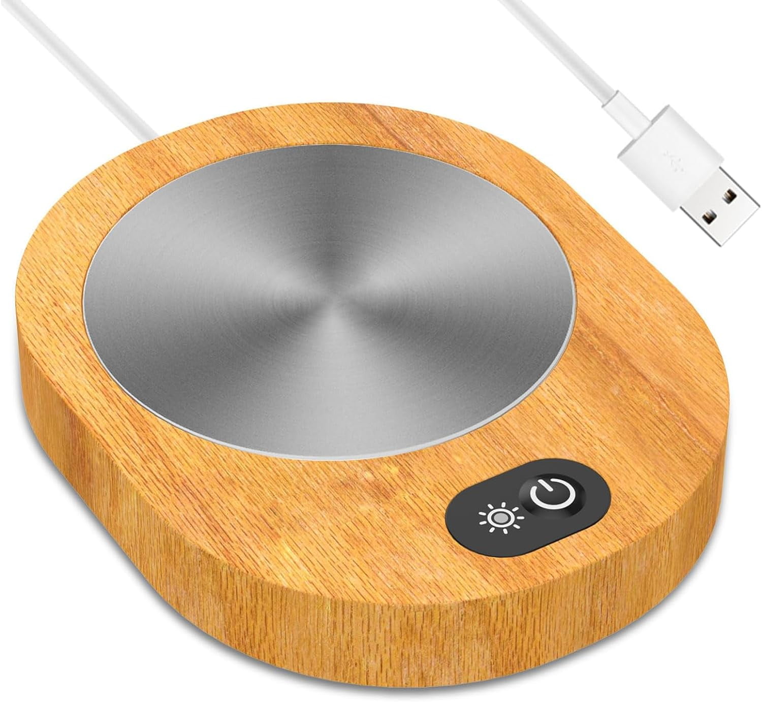 Coffee Mug Warmer, Abs Smart Beverage Cup Warmer, Battery Operated ...