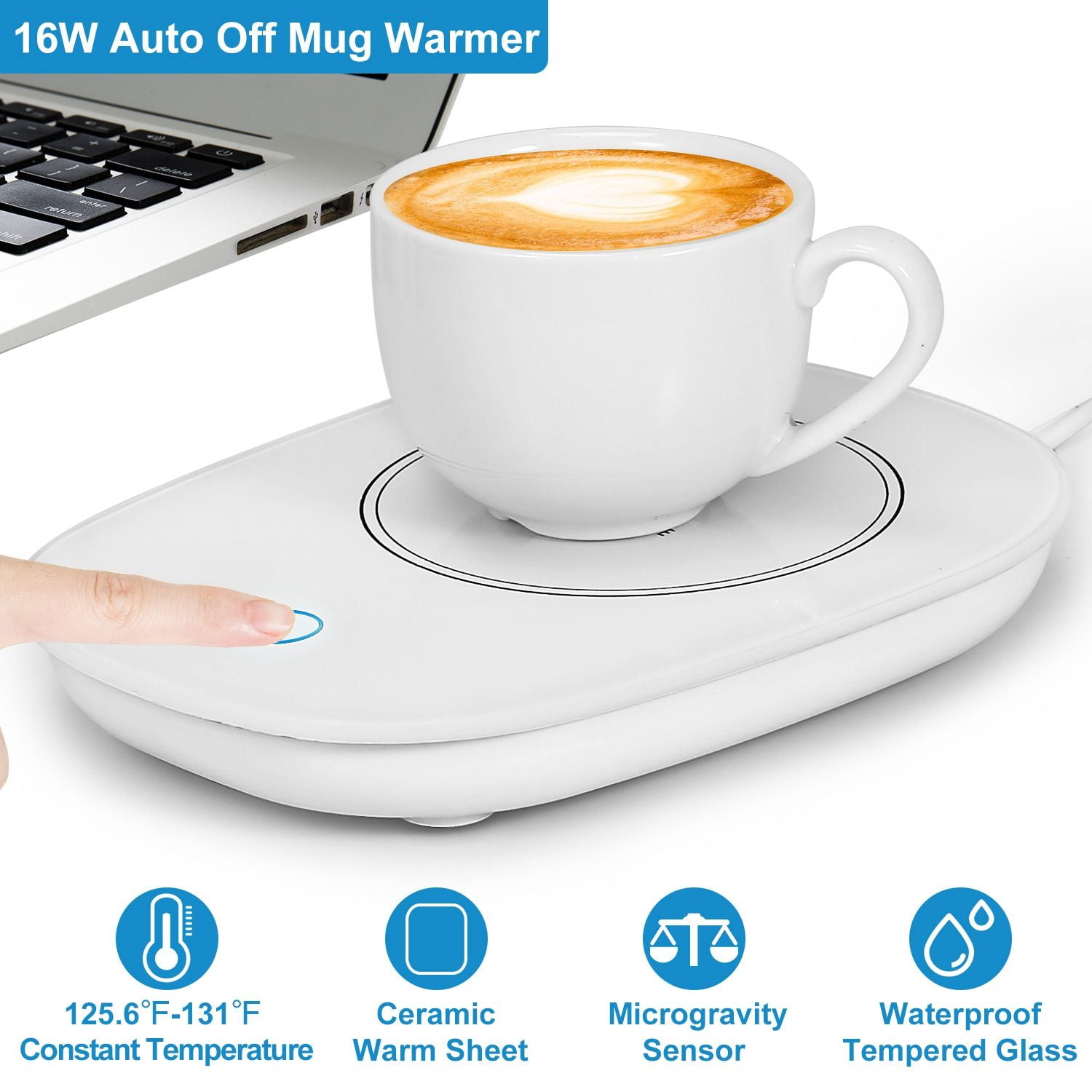 Coffee Mug Warmer Cup Warmer Auto Shut Off Coffee Tea Milk Electric ...