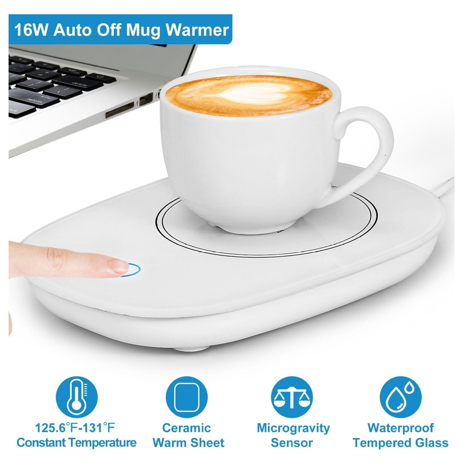 Coffee Mug Warmer Cup Warmer Auto Shut Off Coffee Tea Milk Electric ...