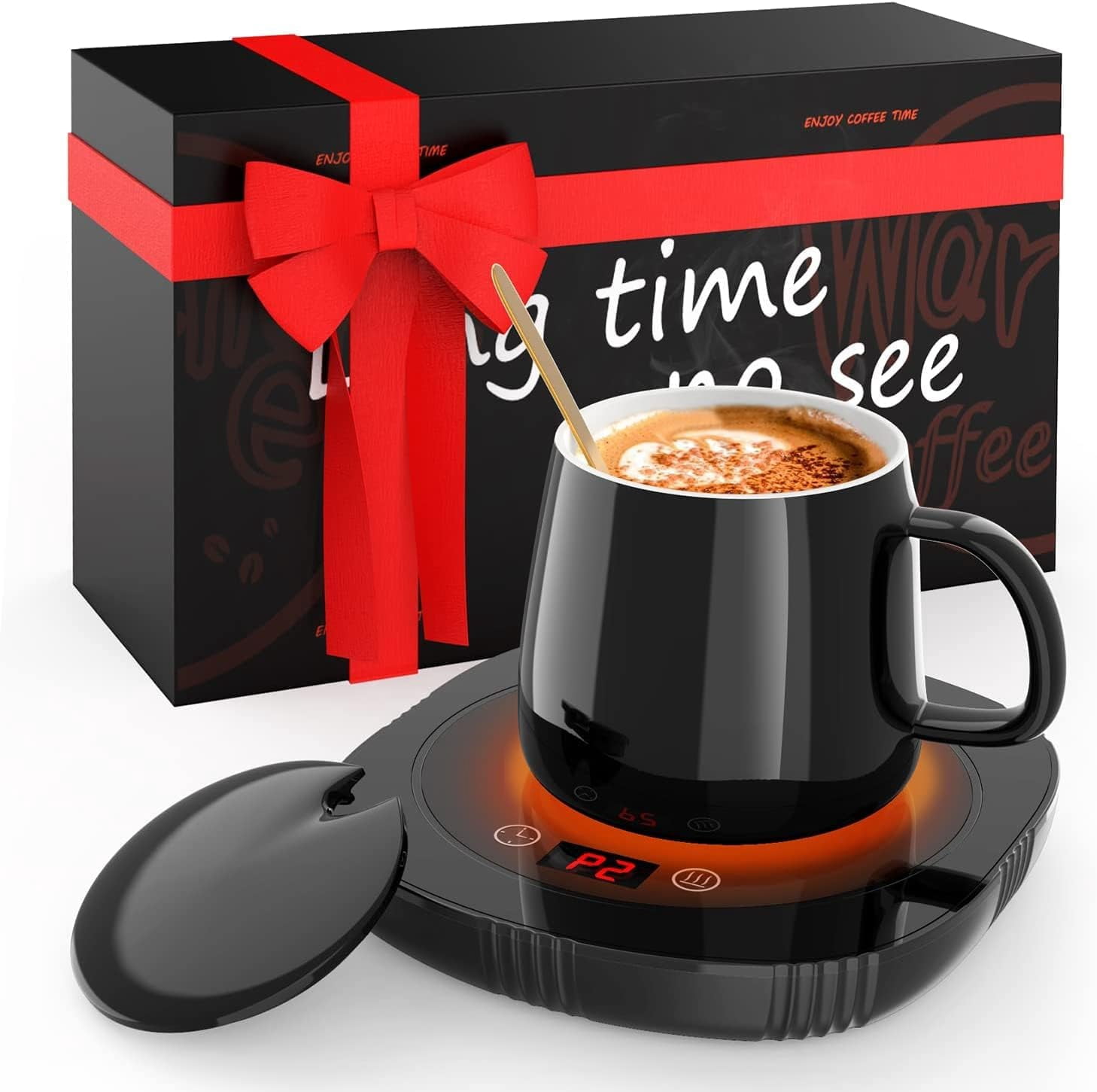 Coffee Mug Warmer, Cup Warmer for Desk with Auto Shut Off, 2 Temp ...