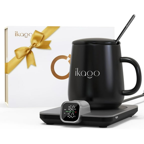Coffee Mug Warmer Set, ±1°F Precision Temperature Control Smart Heated ...