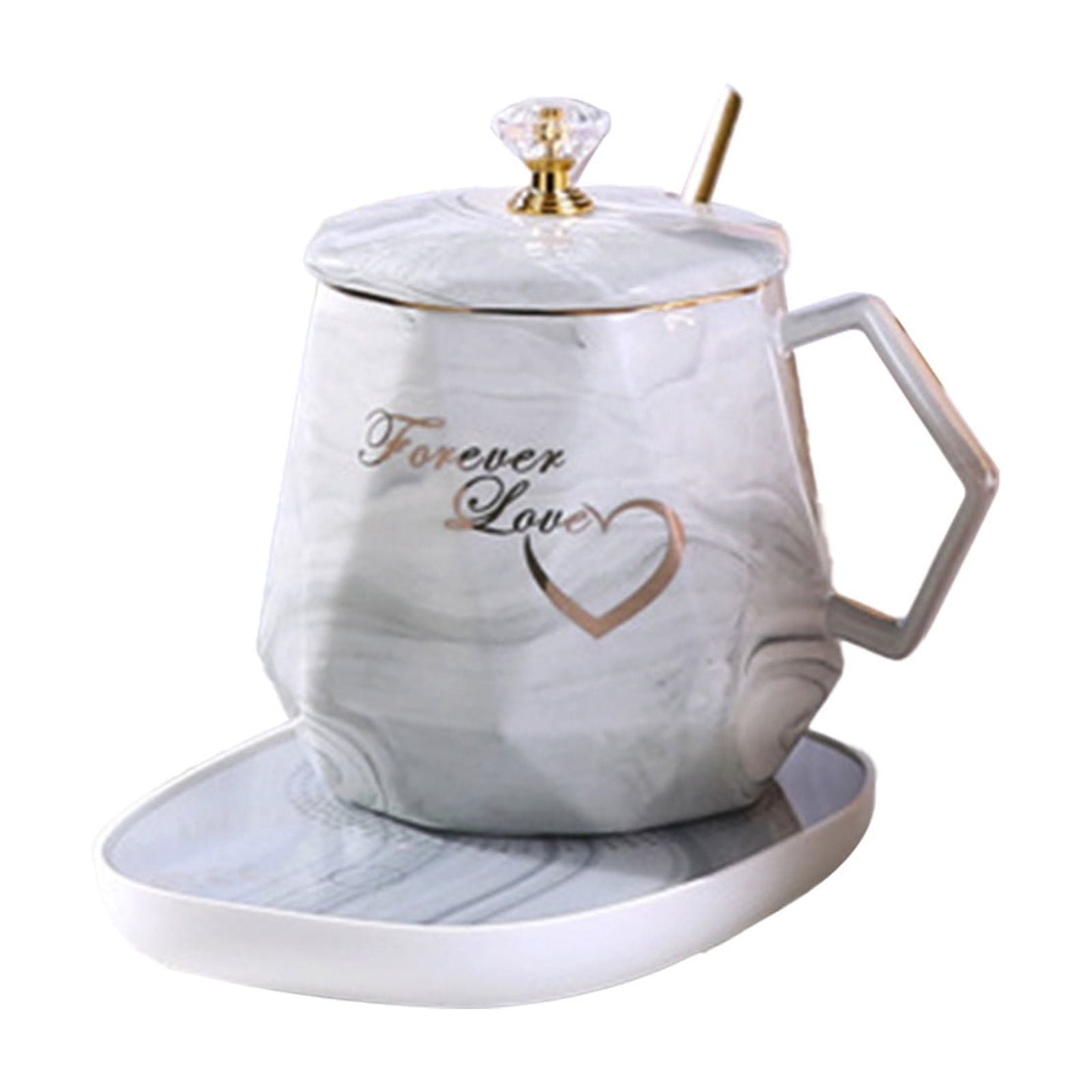 Coffee Mug Warmer Set – Smart Desktop Beverage Warmer with 14oz Ceramic ...