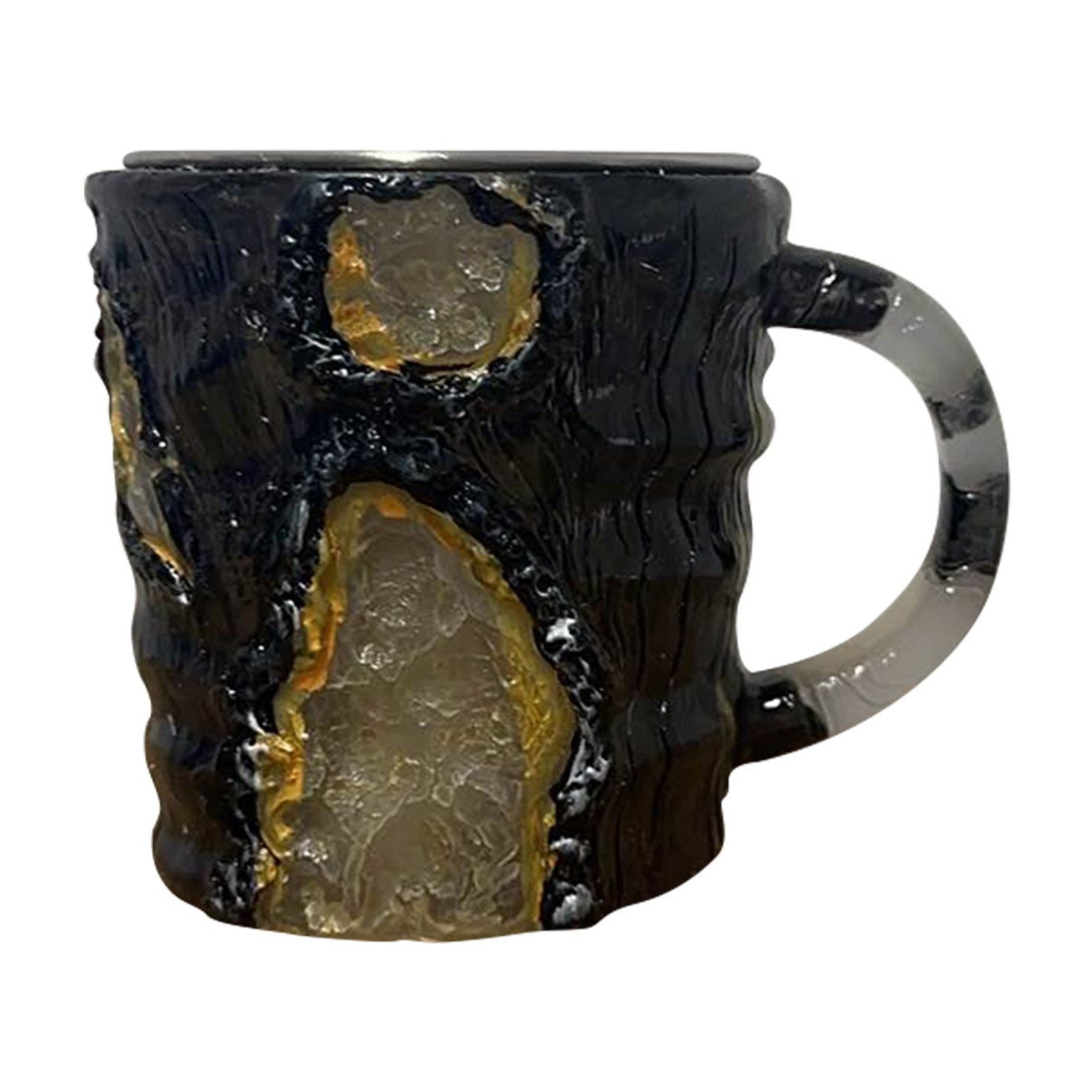 Coffee Mugs,Crystal Mineral Resin Coffee Mugs,2025 New Multi-Colored ...