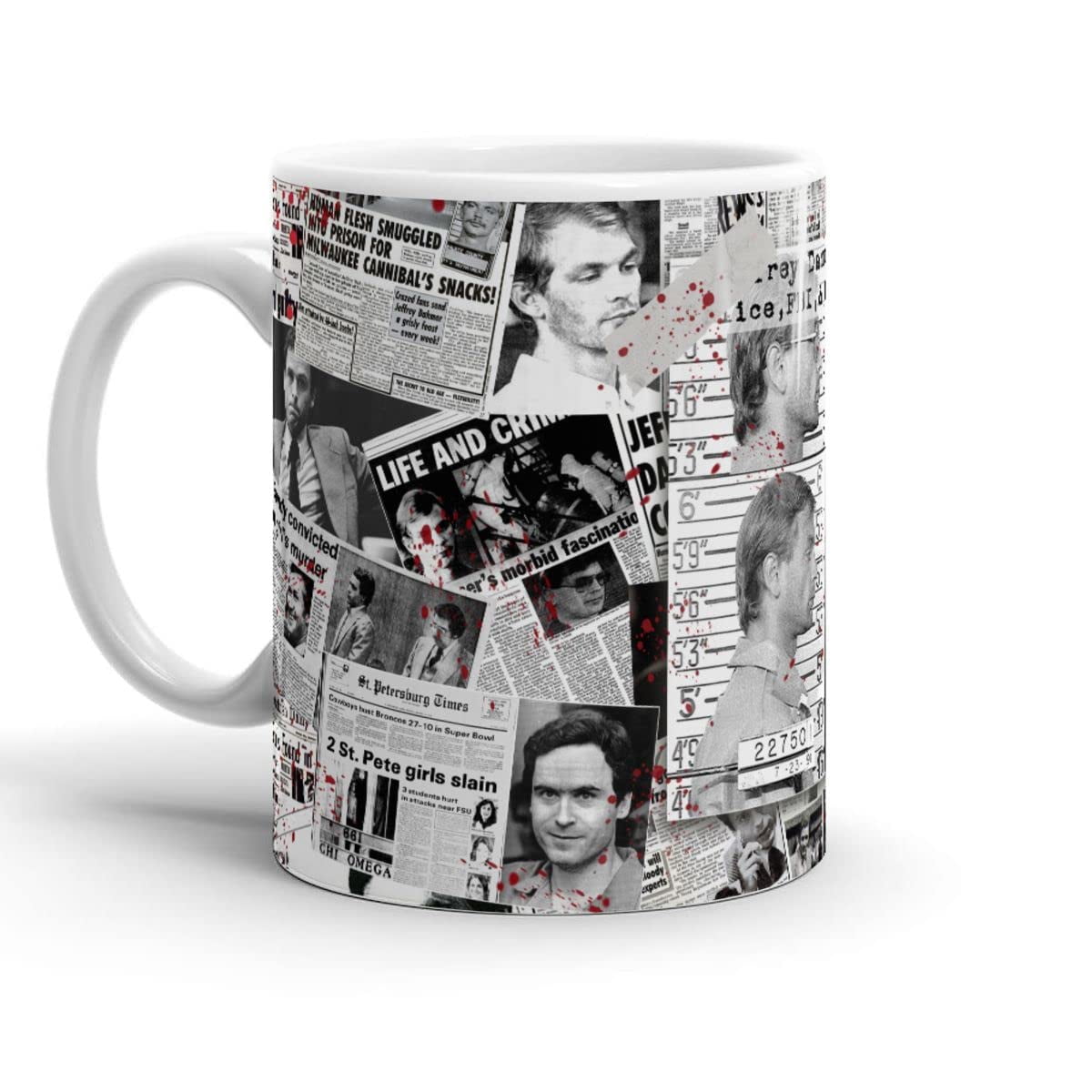 Coffee Mugs Jeffrey Cups Dahmer Tea Serial Birthday Killer Ceramic ...