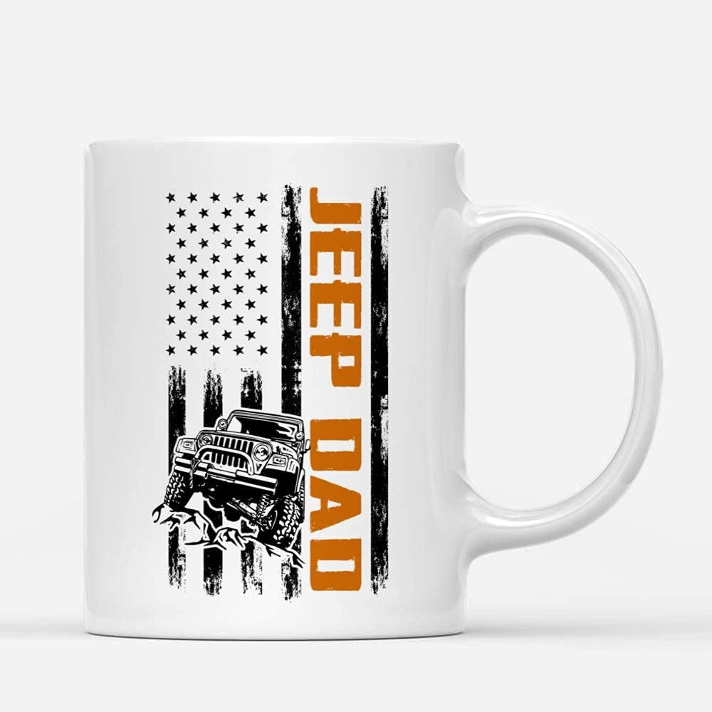 Coffee Mugs Patriotic Vintage American Flag Off-Road Dad Hobby Gifts ...