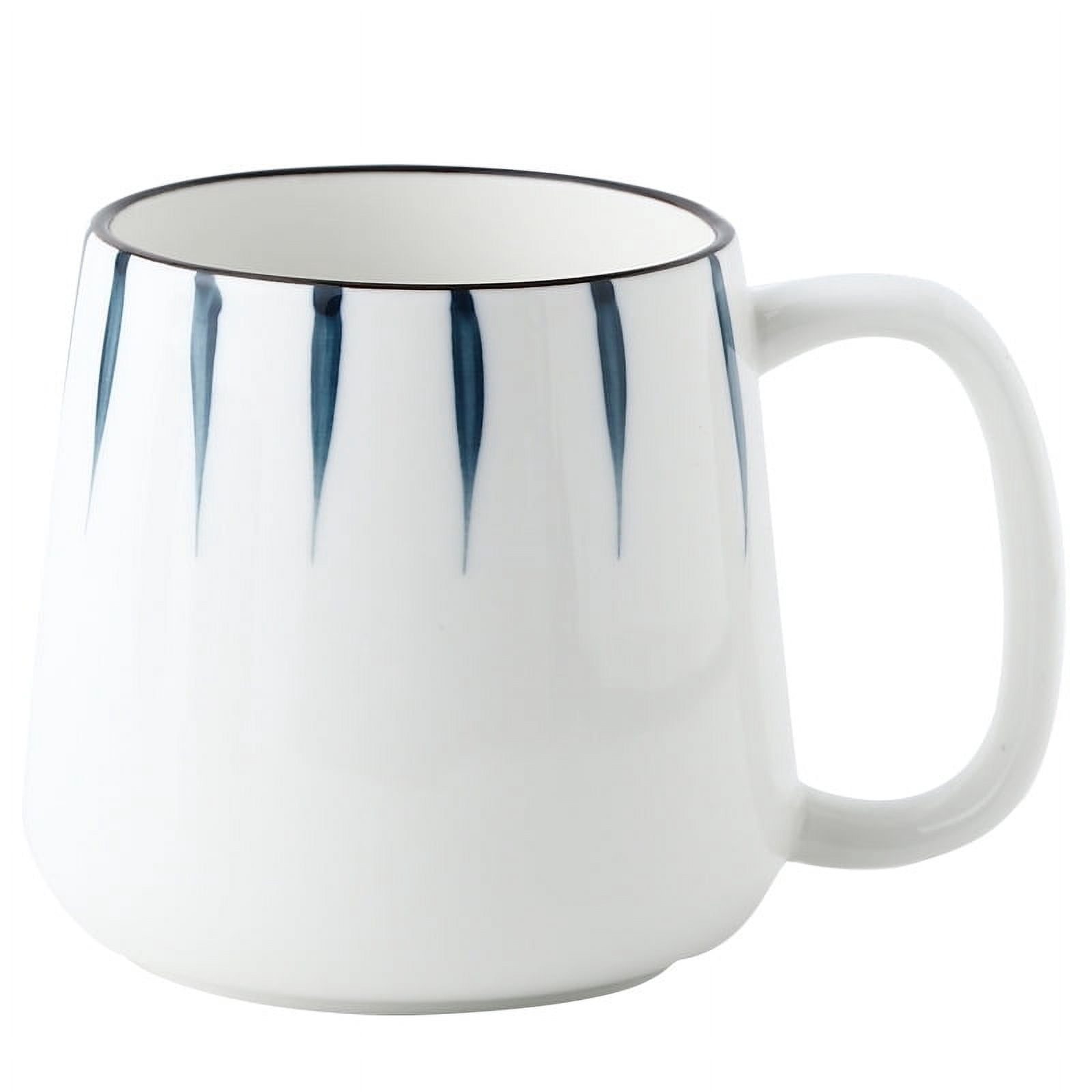 Coffee Mugs Set,Coffee Cups with Big Handle, Ceramic Tea mugs for Cocoa ...