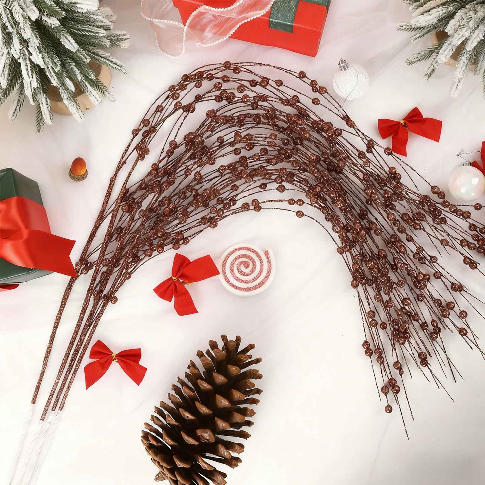 Coffee Painted Lolli Ball Christmas Ornaments | 39-inch Round Ceiling ...