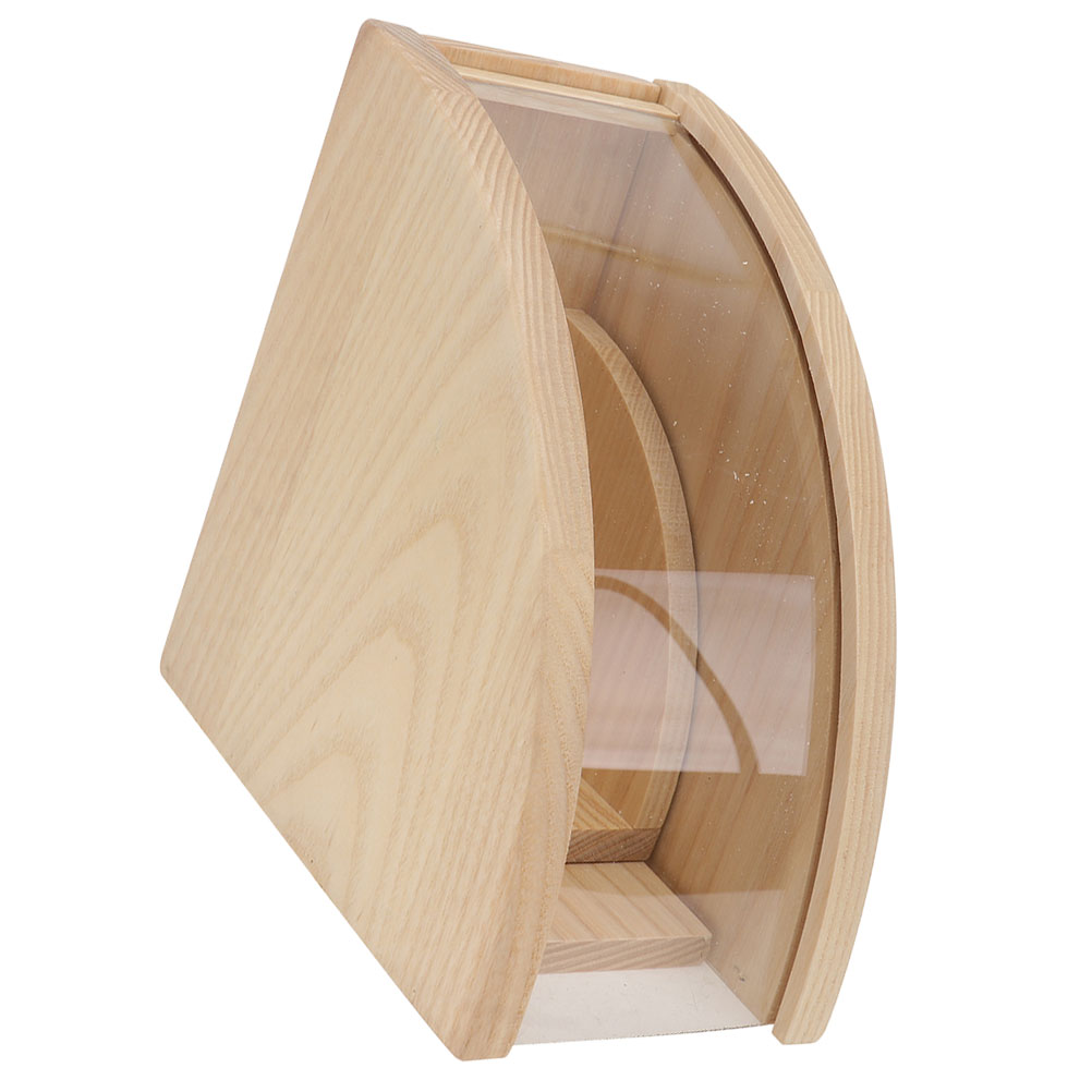 Coffee Filter Paper Storage Box Cone Holder Wood Bracket Coffee Filter ...