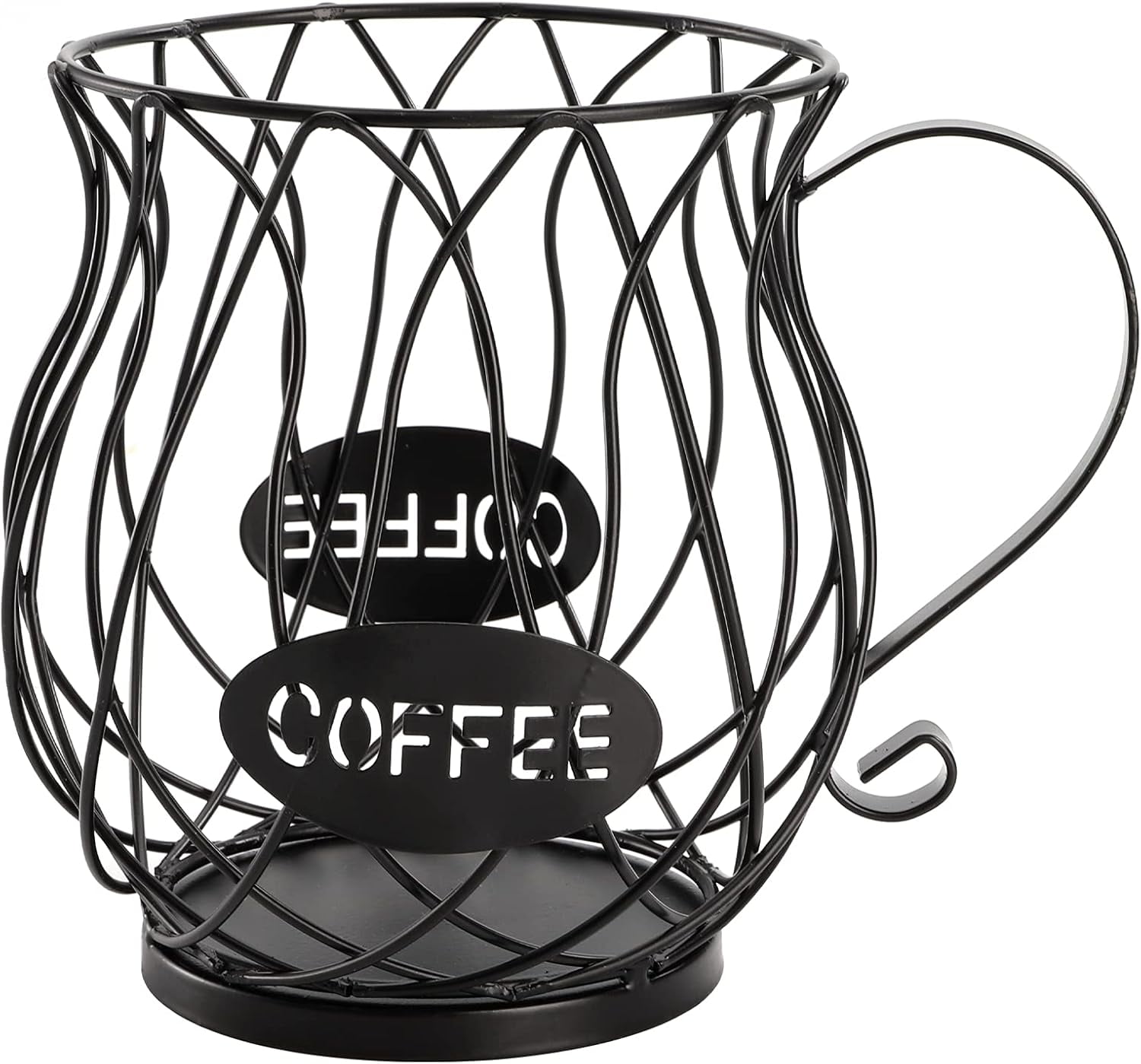 Coffee Pod Holder, Coffee Capsule Basket for Counter Table Bar, Metal ...