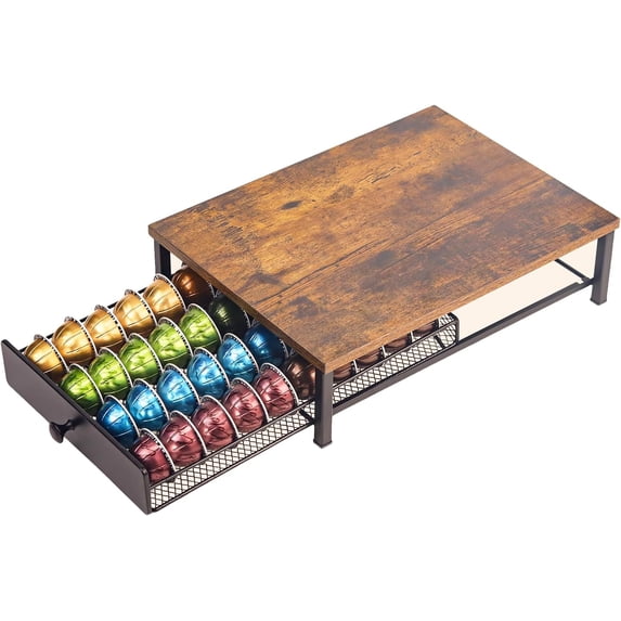 Coffee Pod Holder Drawer For Vertuo Pods - 40 Capsule Coffee Pod ...