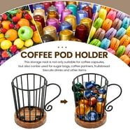 CUTICATE Coffee Pod Holder Coffee Pod Containers Coffee Bar Accessories ...