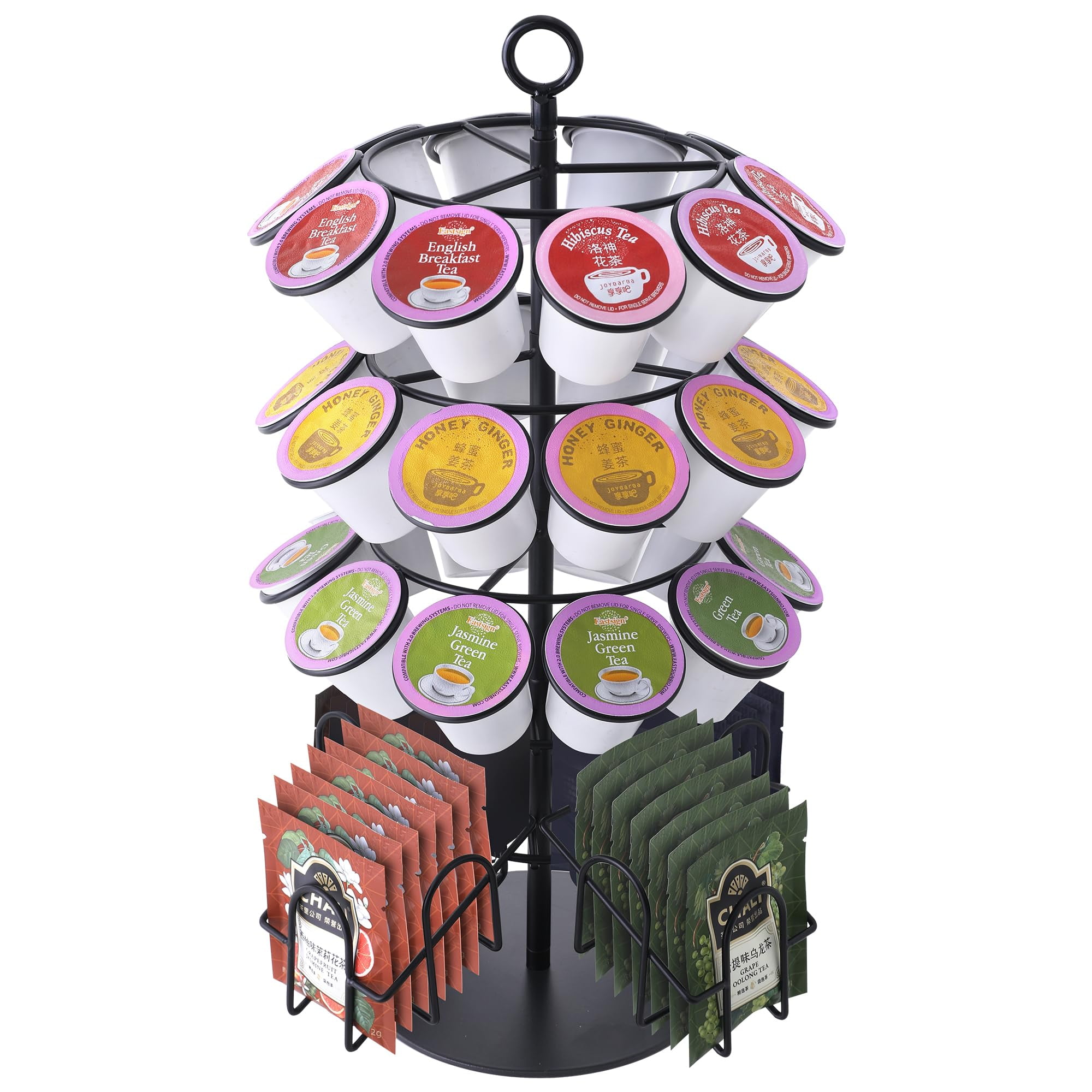 Coffee Pod Holder for Keurig & Tea Sugar Bag, K-Cup Holder Compatible ...