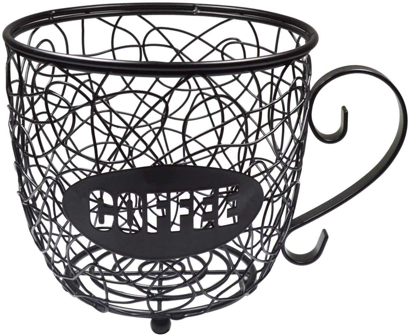 Coffee Pod Holder Large Capacity K Cup Holder, Multiuse Coffee Station ...