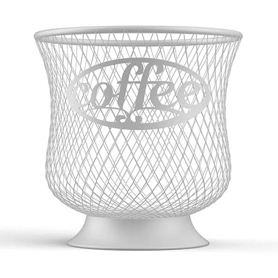 Coffee Pod Holder, Sturdy K Cup Organizer, Large Capacity K Cup Storage ...