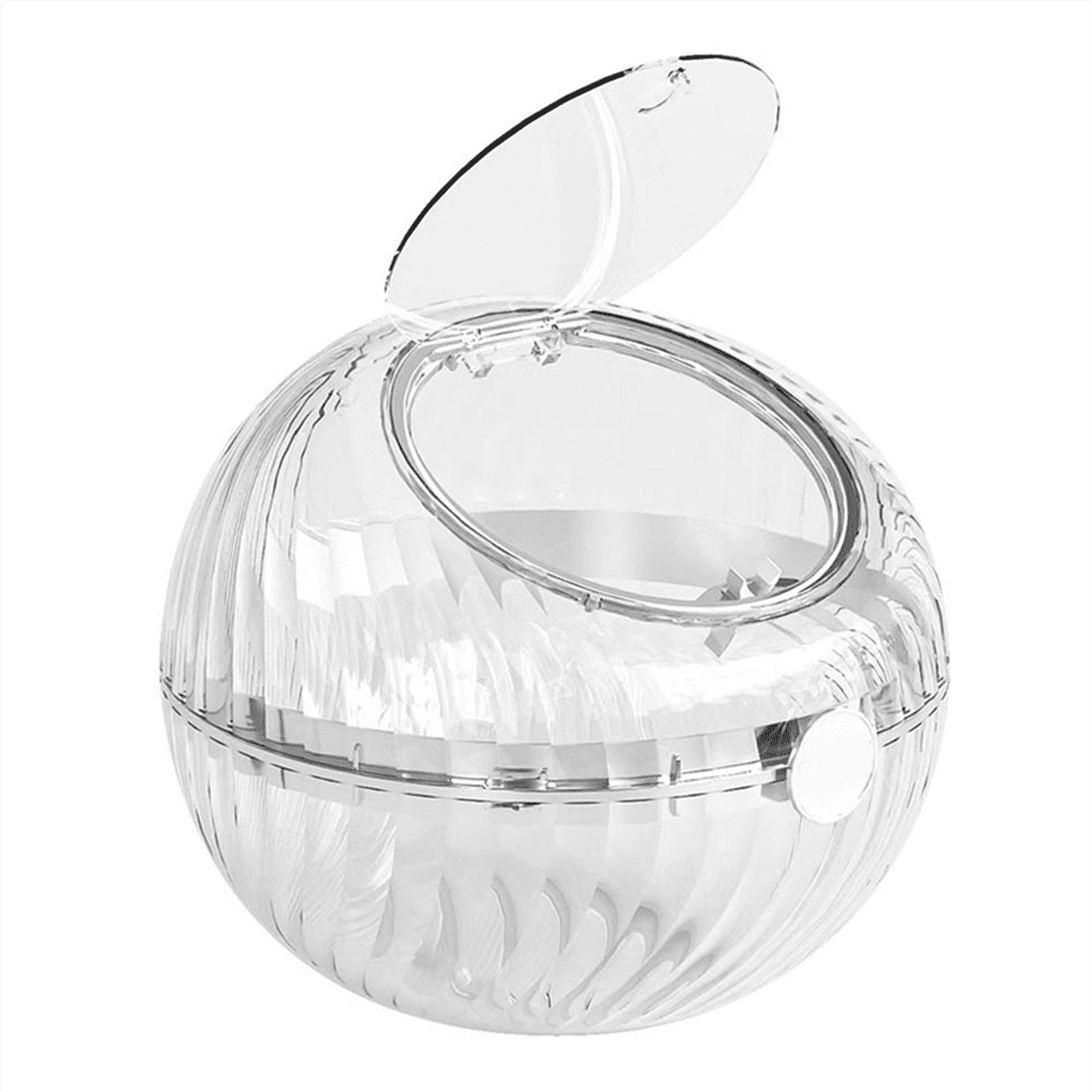 Coffee Pod Holder with lid, Clear Plastic Coffee Pod Storage Box Hand ...