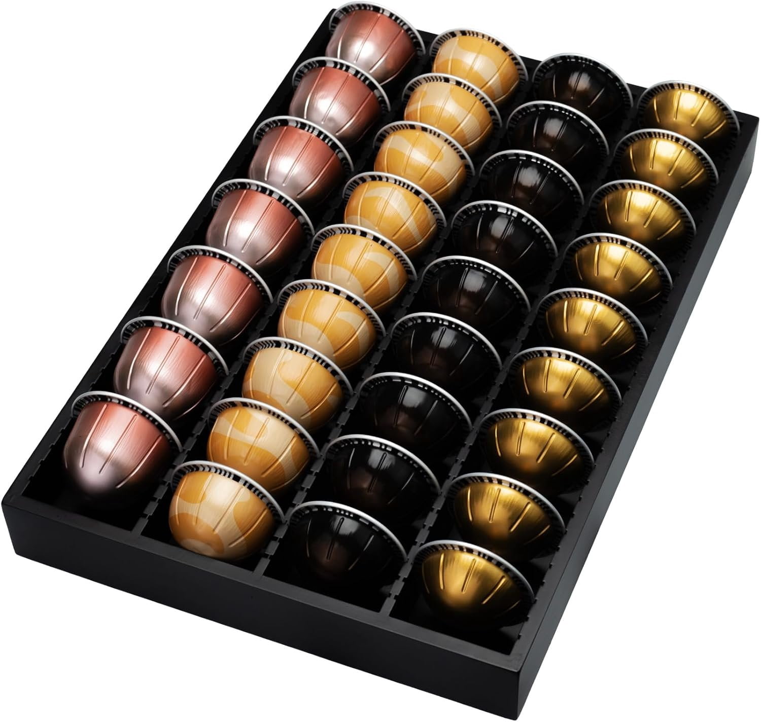 Coffee Pod Storage Holder Drawer Insert for Counter Compatible with ...