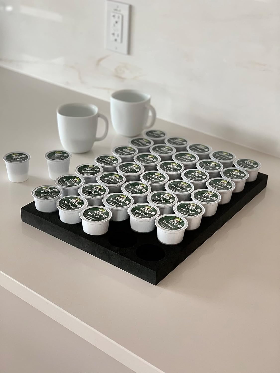 Enbizio Coffee Pod Storage Tray, Keurig K Cup Holder for Drawer or ...