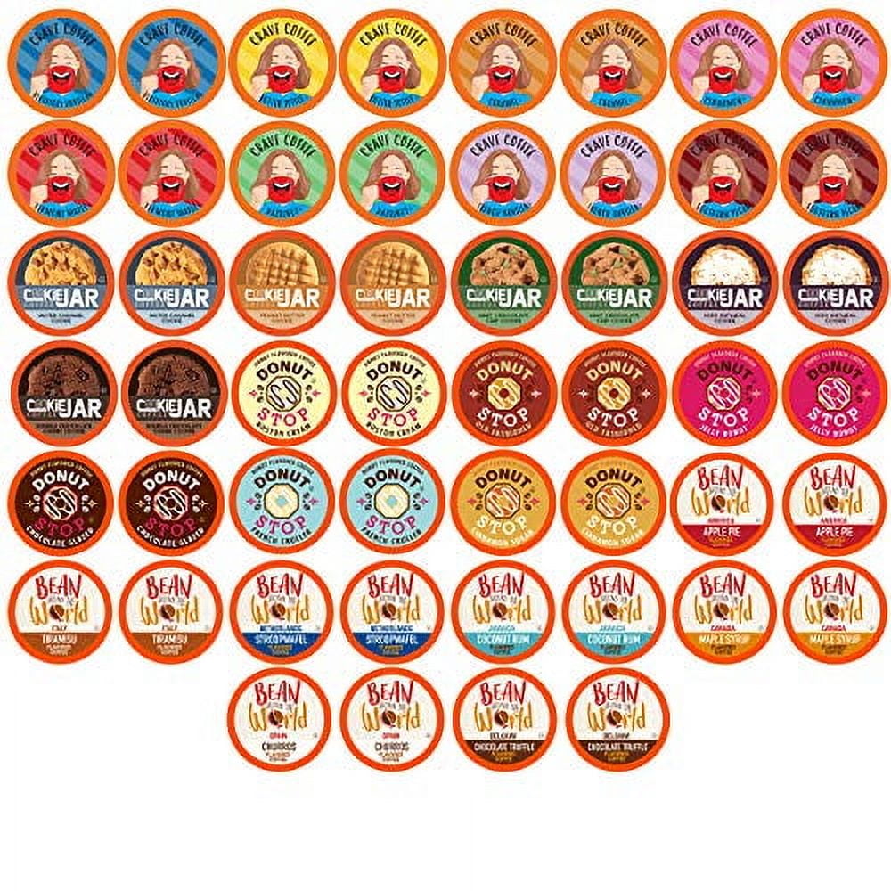 Coffee Pod Variety Packs, 52ct, for K Cup Brewers Including 2.0 + more ...