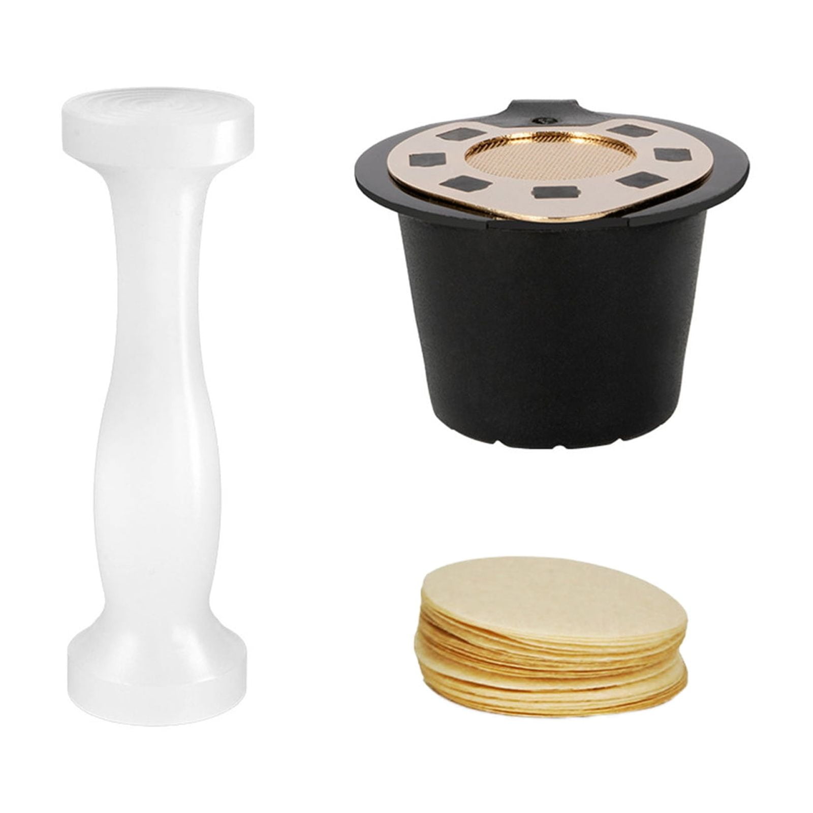 Coffee Pods Shell Espresso Tamper with Comfortable Handle Pressing ...