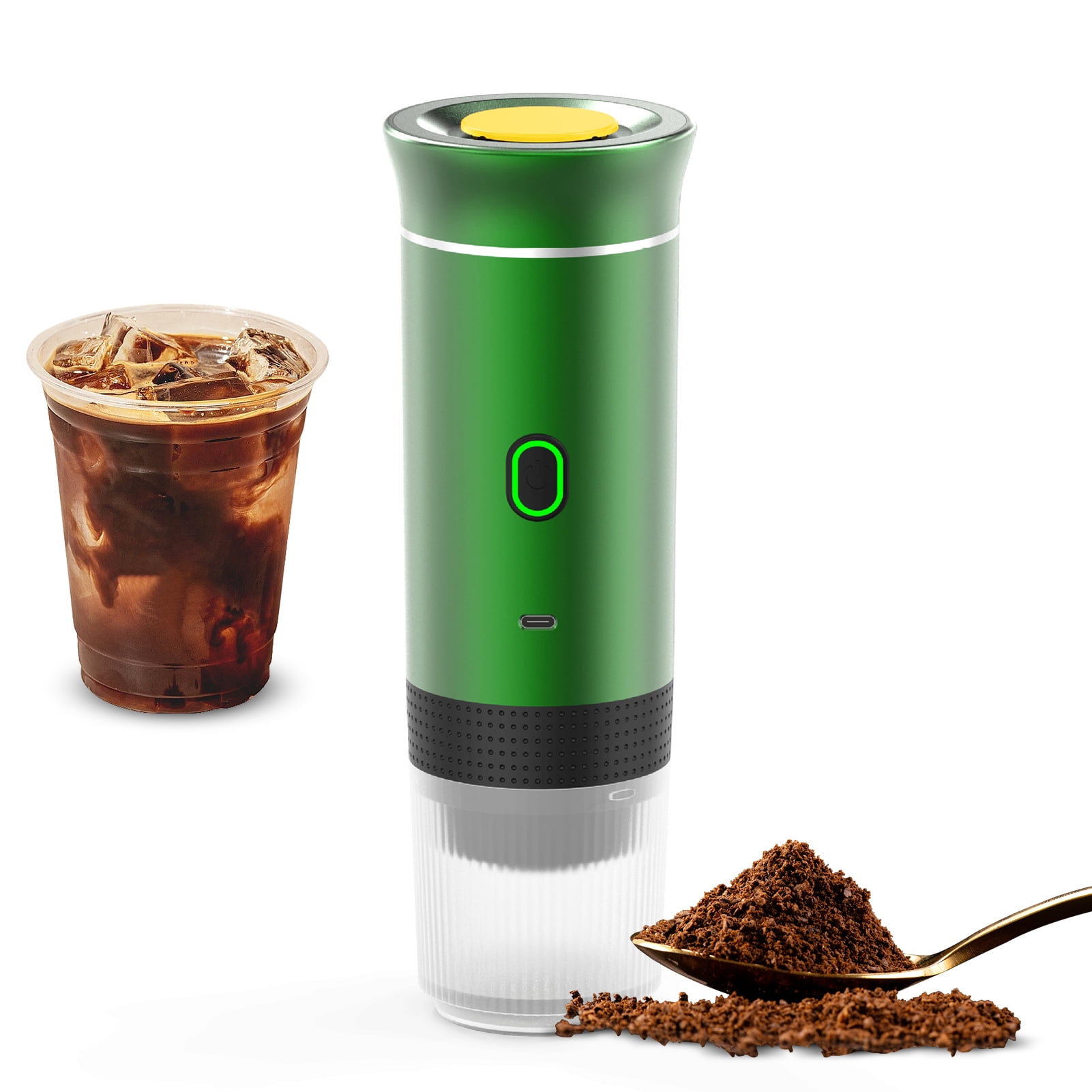 Coffee Portable Coffee Machine For Car Home Travel 3 In 1 Cordless ...