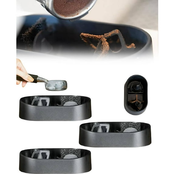 Coffee Portafilter Cleaning Kit, Electric Automatic Knock Box Cleaner ...