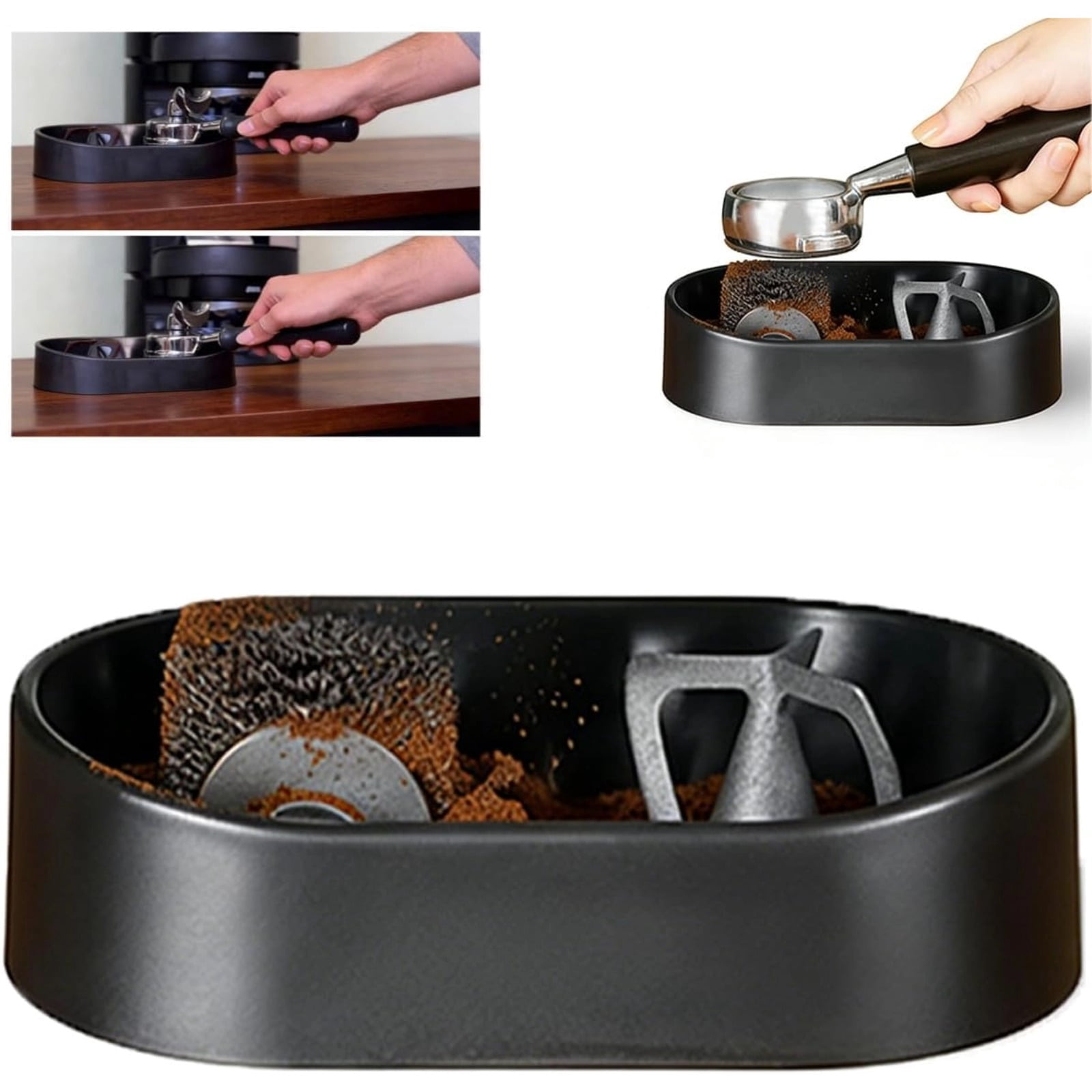 Coffee Portafilter Cleaning Kit, Precision Espresso Cleaner with Deep ...