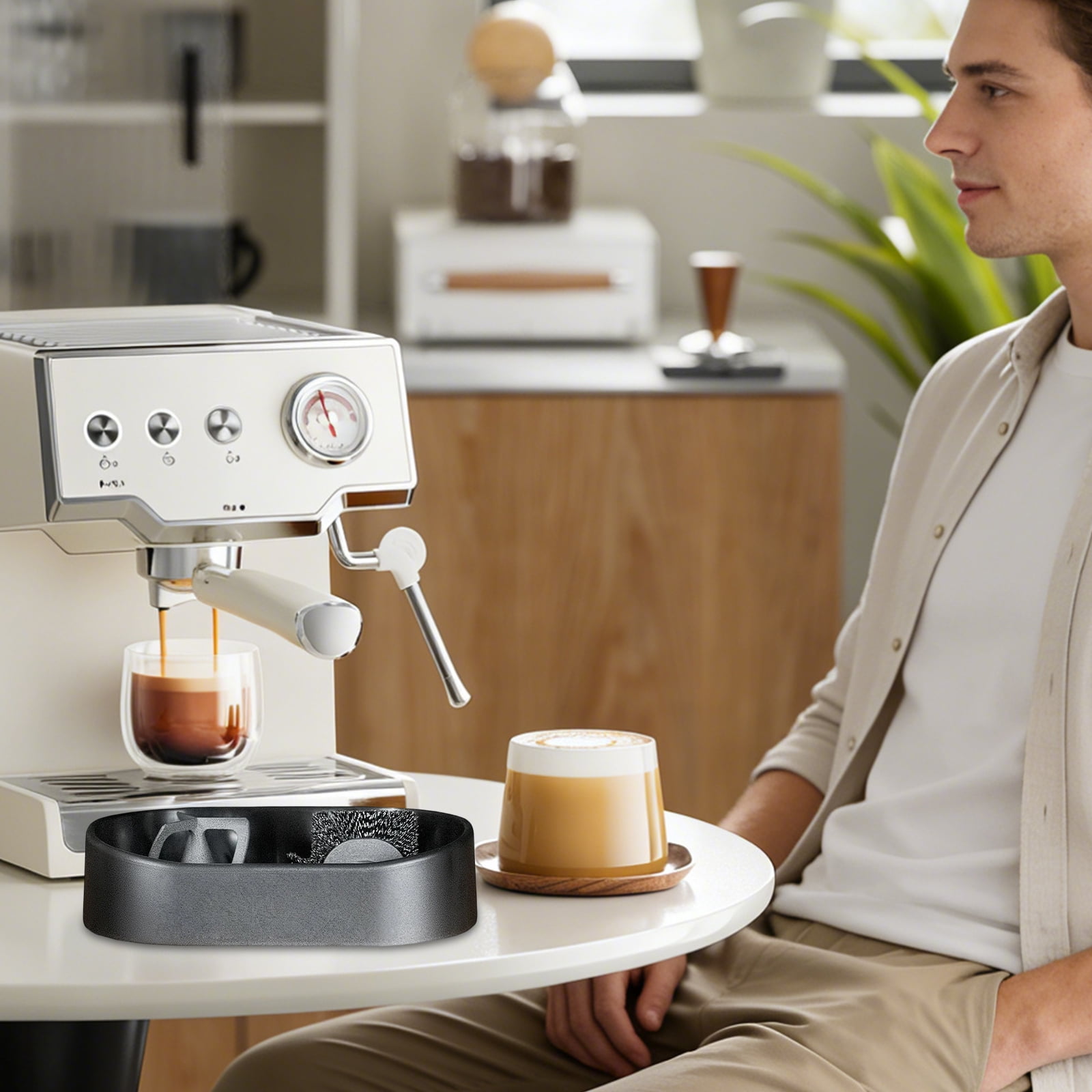 Coffee Portafilter Cleaning Kit, Espresso Machine Clean Set, Include ...
