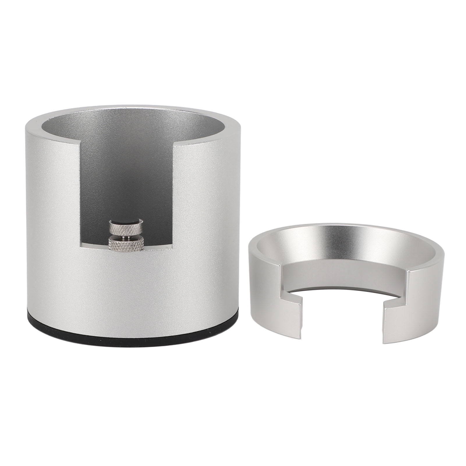 Coffee Portafilter Holder with Dosing Funnel 58mm Aluminum Alloy Round ...