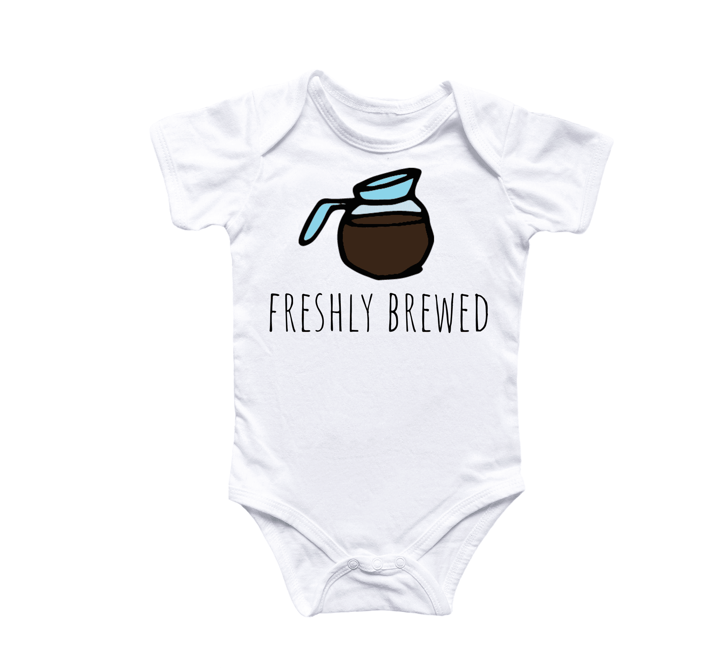 Coffee Pot - Baby Boy Girl Clothes Infant Bodysuit Funny Cute Newborn ...