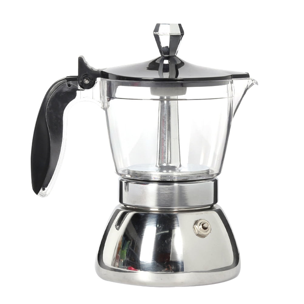 Coffee Pot Maker Over Pour Kettle Italian Filter Home Metal Espresso ...