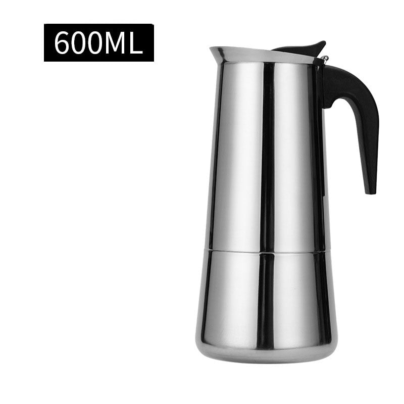 Coffee Pot Stainless Steel Filter Italian Espresso Coffee Maker ...