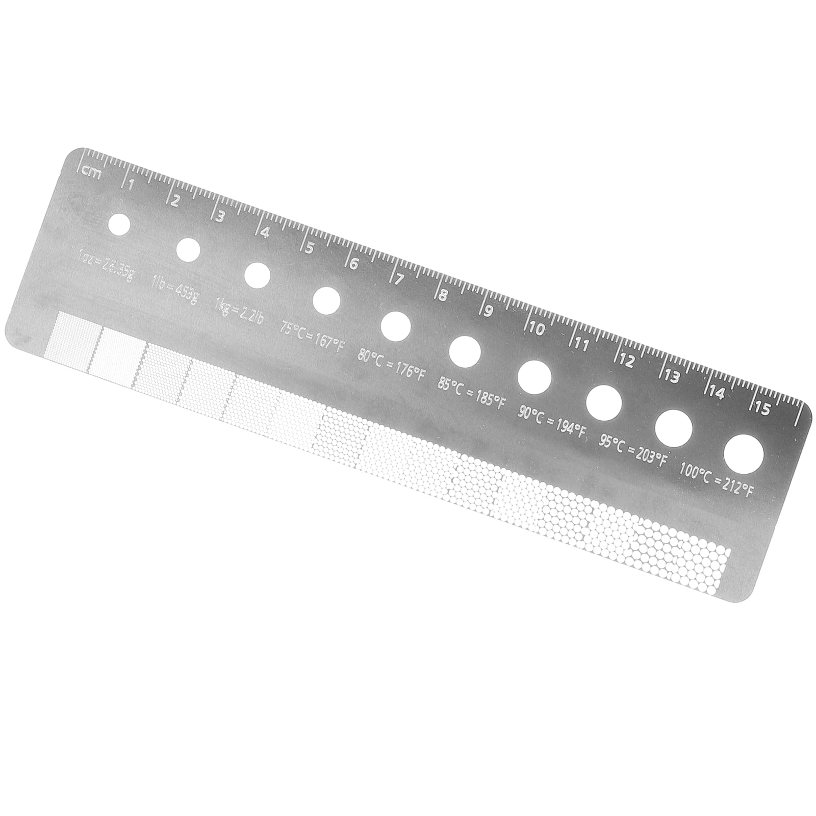 Coffee Powder Measuring Ruler Green Bean Supplies Grind Measure Size ...