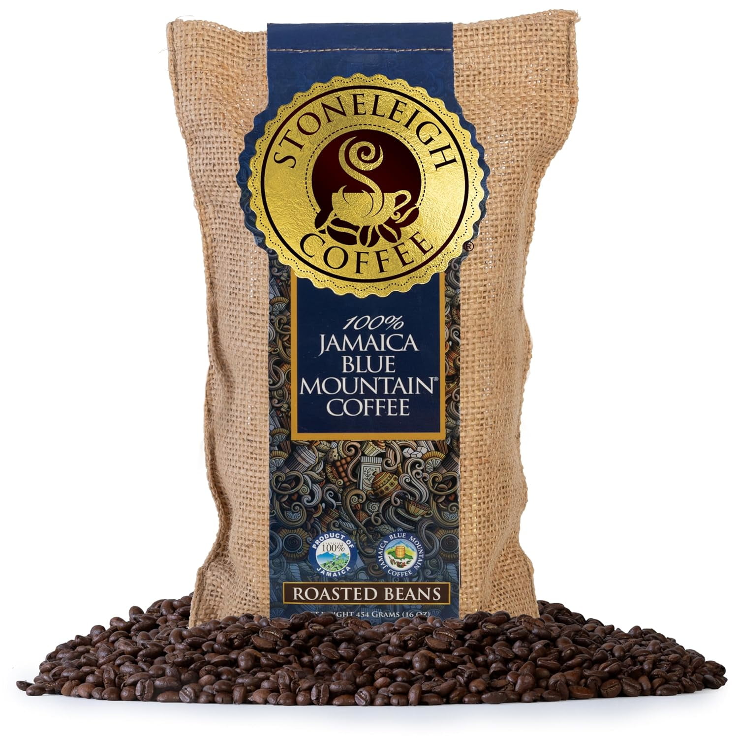 Coffee – Premium 100 Grade A Jamaica Blue Mountain Coffee Roasted Beans ...