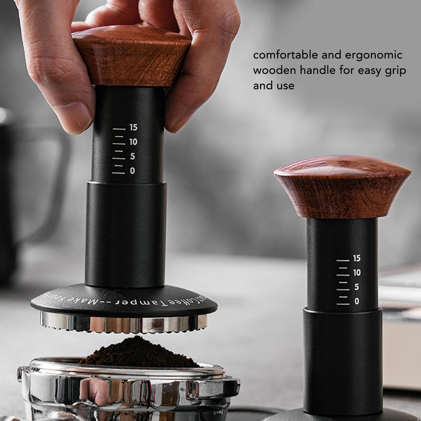 Coffee Pressure Tamper, Evenly Compact Grounds For Optimal Extraction ...