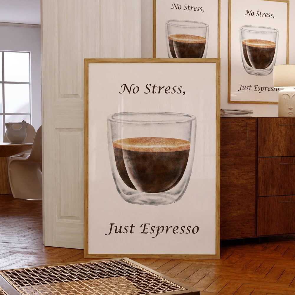Coffee Print, Italian Espresso Poster, Coffee Wall Art, Trendy Wall Art ...